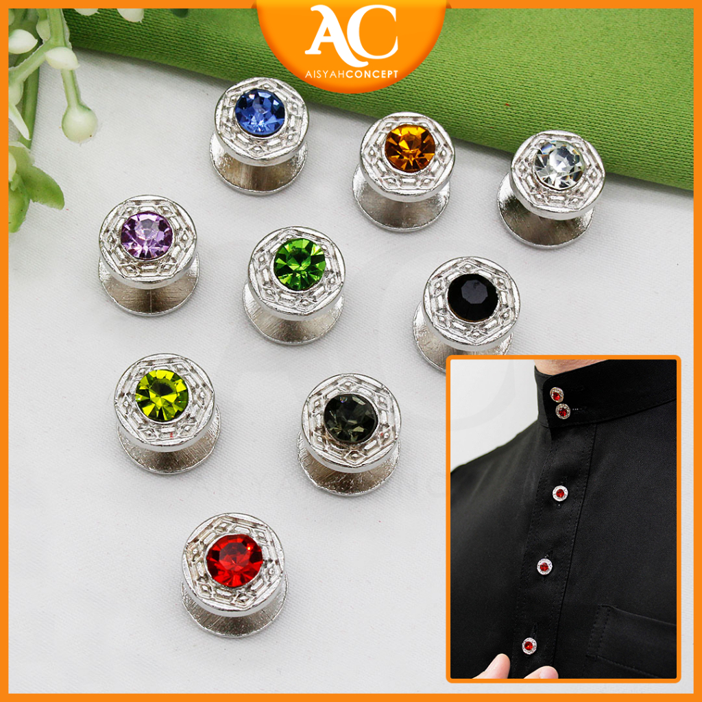 [AC] ชุด Butang Baju Melayu (5 ชิ้น) Butang Baju Melayu Raya Exclusive ...