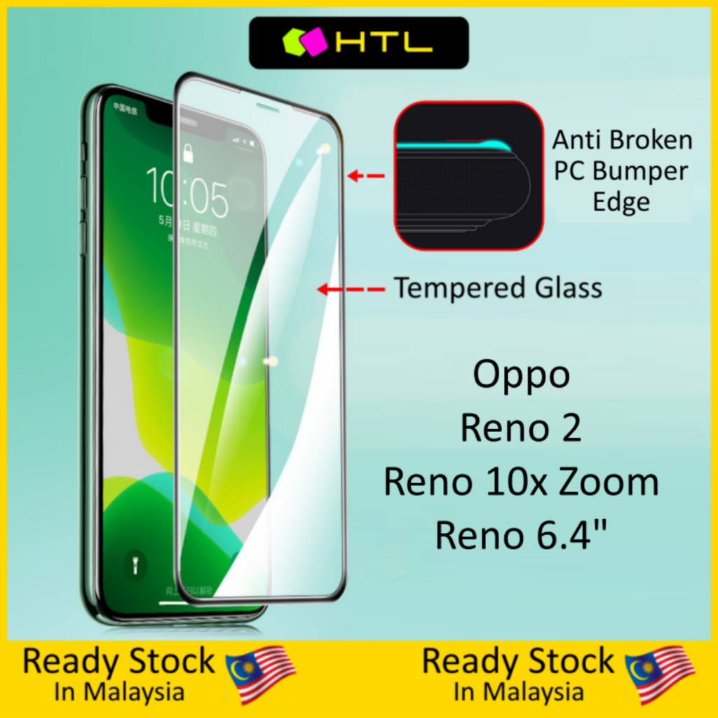 กระจกนิรภัยกันรอยหน้าจอ PC กันแตก สําหรับ Oppo Reno 2 Reno 10x Zoom ...