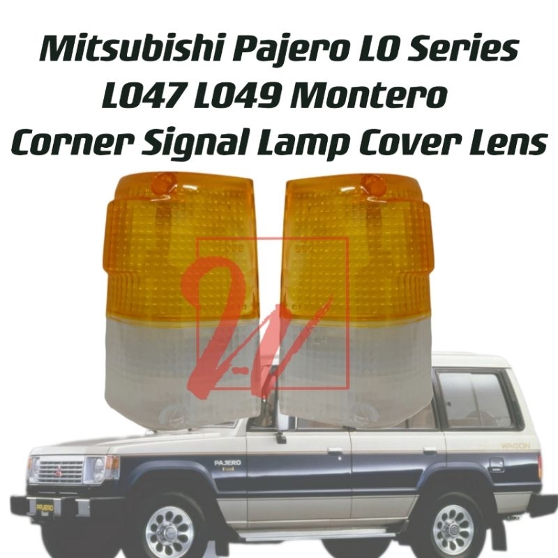 Mitsubishi Pajero LO Series L047 L049 LO47 LO49 SJ25 มุมสัญญาณฝาครอบโคม ...