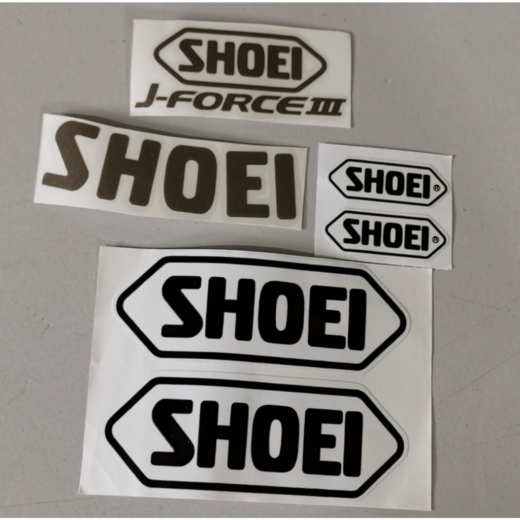 Clearance - สติกเกอร์ติดหมวกกันน็อค Sticker Visor SHOEI Ram 4 Yamaha ...