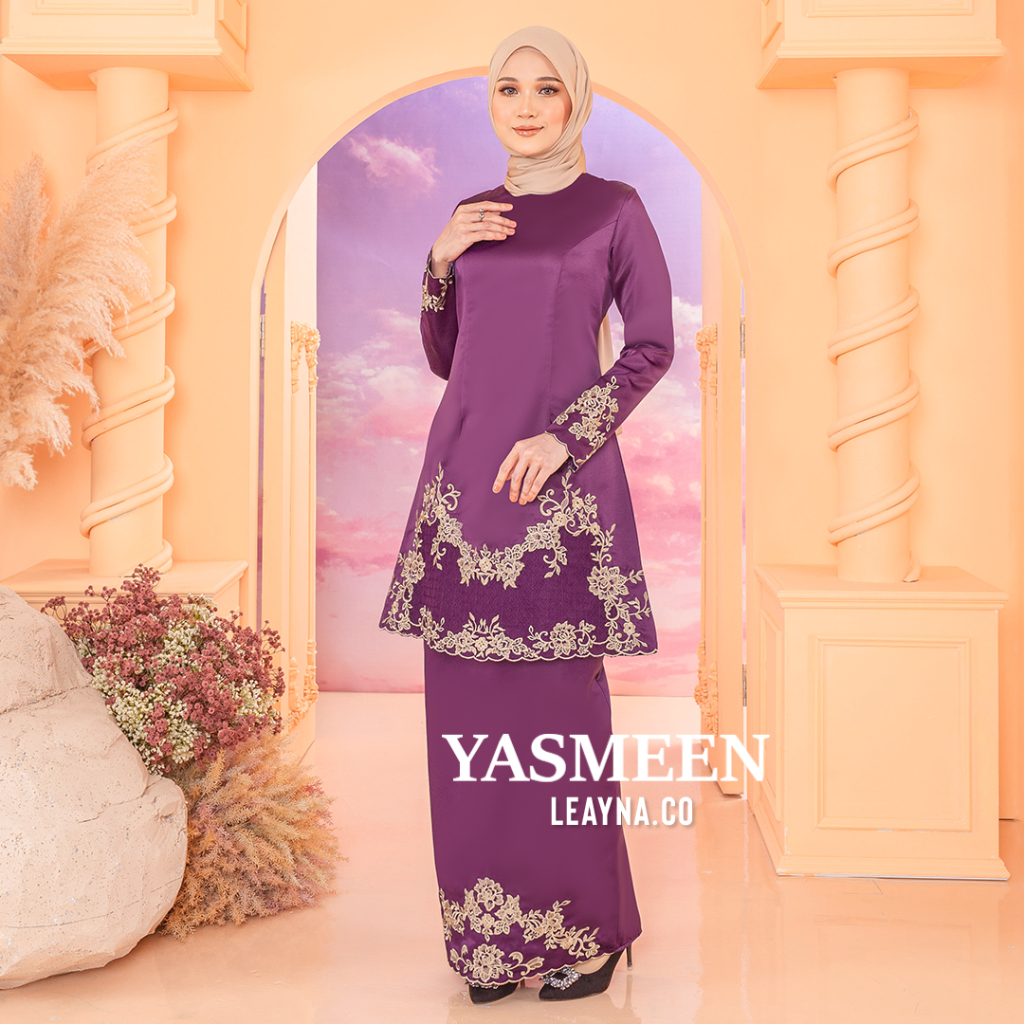 [LEAYNA.CO] [YASMEEN] Baju Kurung Modern Marriage/Engagement | Shopee ...