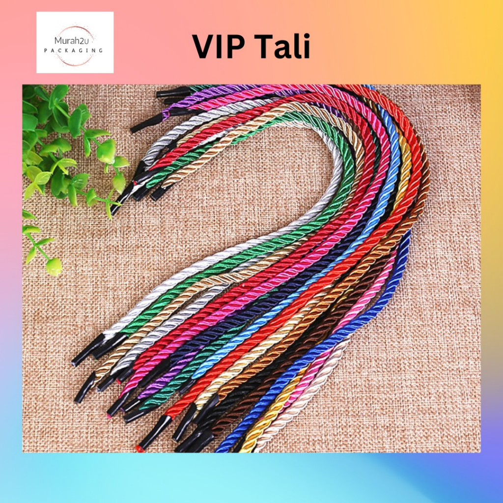 50 ชิ้น Tali ถุงกระดาษเชือก Beg Kertas Tali Ziplock Paperbag เชือกสาม ...