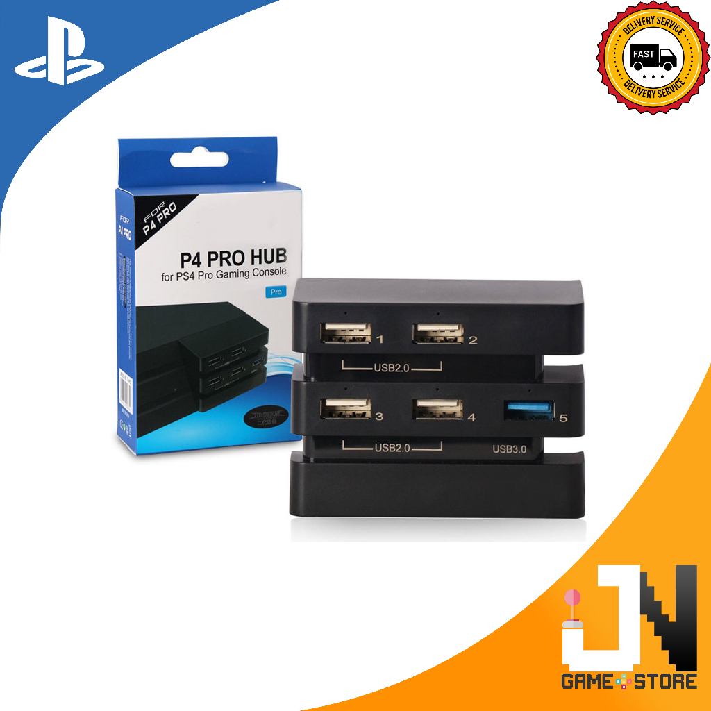 Dobe Playstation 4 PS4 Pro Usb Hub (ใหม่) | Shopee Thailand