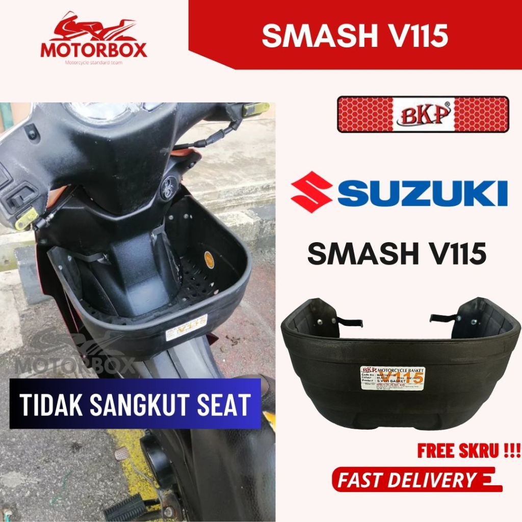 Bkp BAKUL SUZUKI SMASH V115 SMASH V 115 ปะเก็นหน้ามอเตอร์ PVC พลาสติก DEPAN RAGA | Shopee Thailand