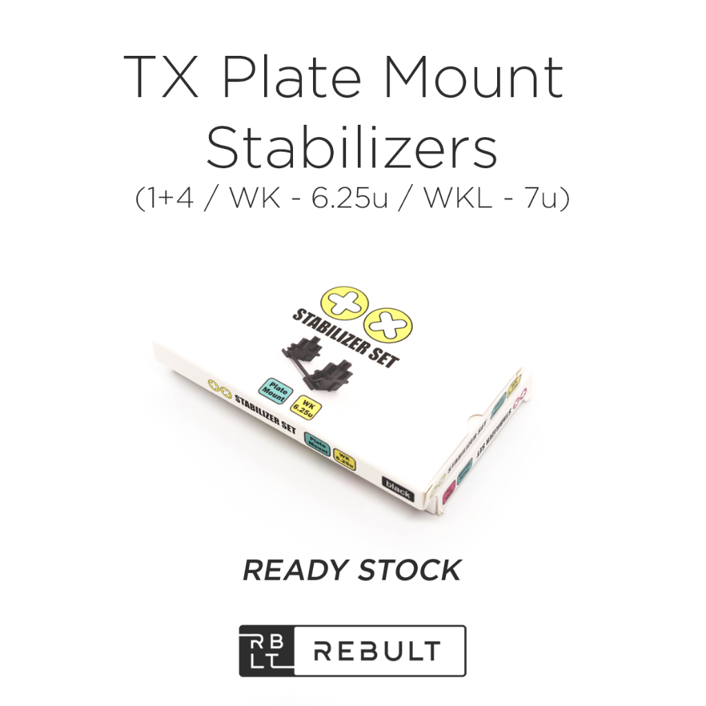 Tx Stabilizers (Plate Mount) ชุดสําหรับคีย์บอร์ดเชิงกล | Shopee Thailand