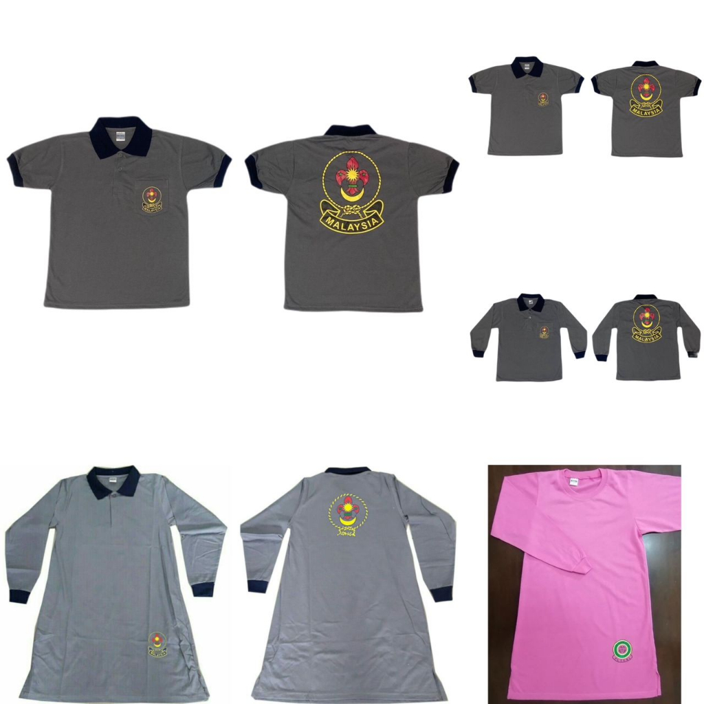 Baju UNIFORM SEKOLAH UNIFORM PUTERI ISLAM MUSLIMAH UNIFORM PENGAKAP ...