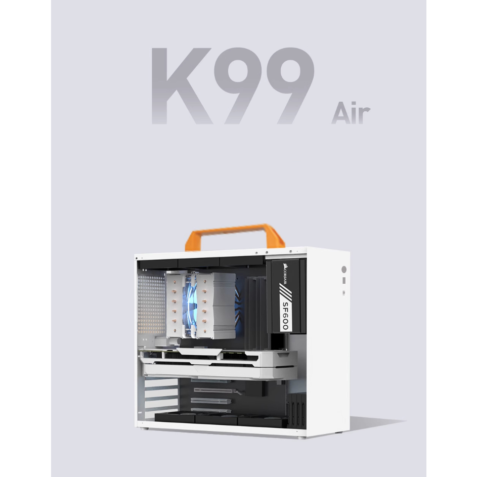 Order NOW WHILE LAST NEW K99 AIR ITX / MATX Case รองรับเมนบอร์ด MATX ขนาดเต็ม และแหล่งจ่ายไฟ ATX ...