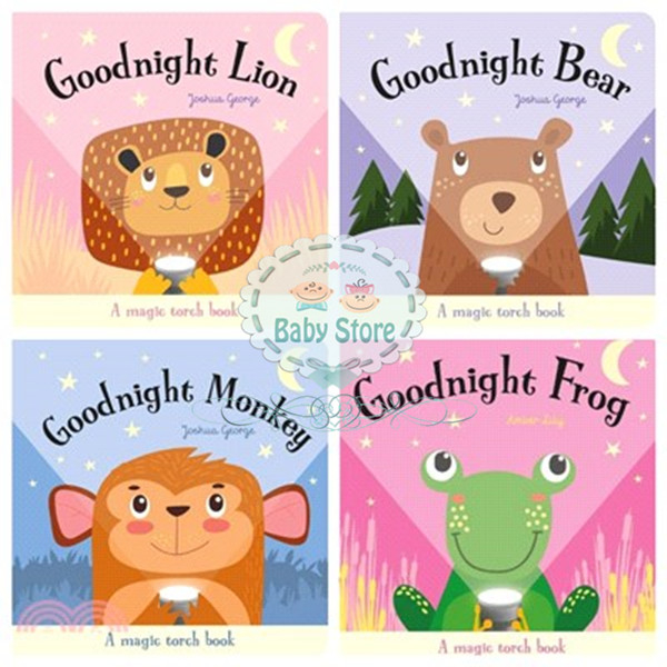 Goodnight Bear หนังสือไฟฉาย รูปกบ Goodnight Lion Goodnight Monkey ...