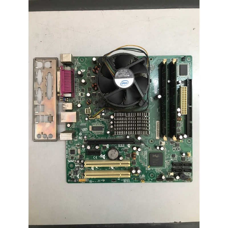 [ Used / Terpakai ] เมนบอร์ด Intel D945GCNL + Pentium E2140 + แรม 2GB ...