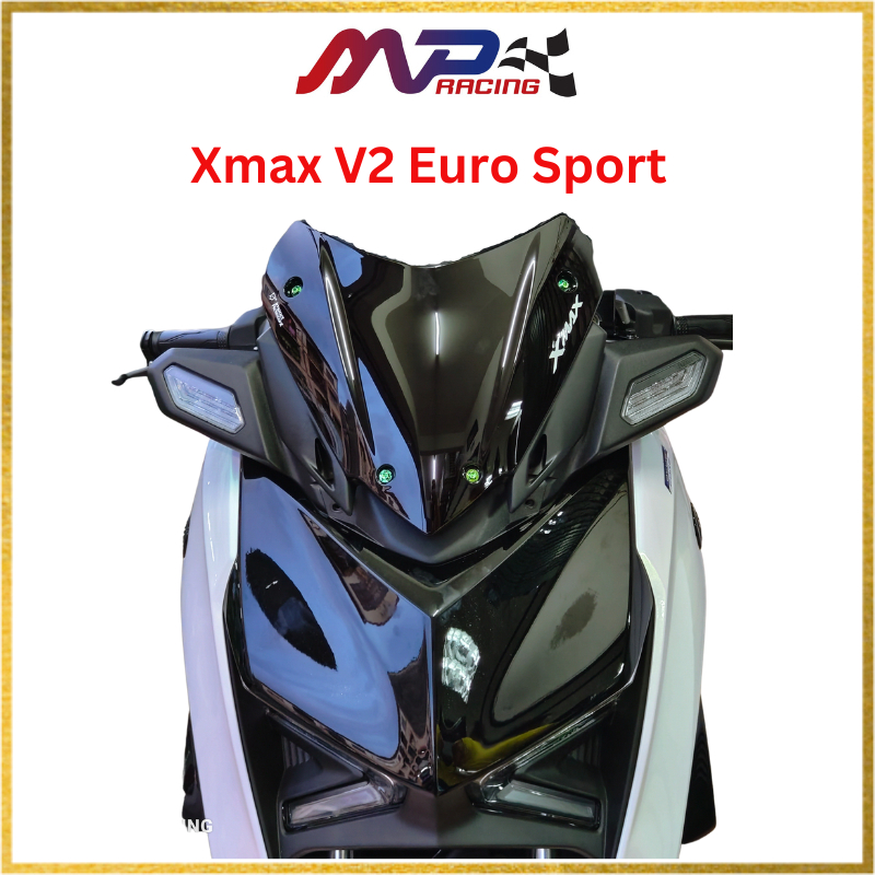 Xmax V2 NEMO Euro Sport กระจกบังลม Yamaha Xmax 2023 | Shopee Thailand