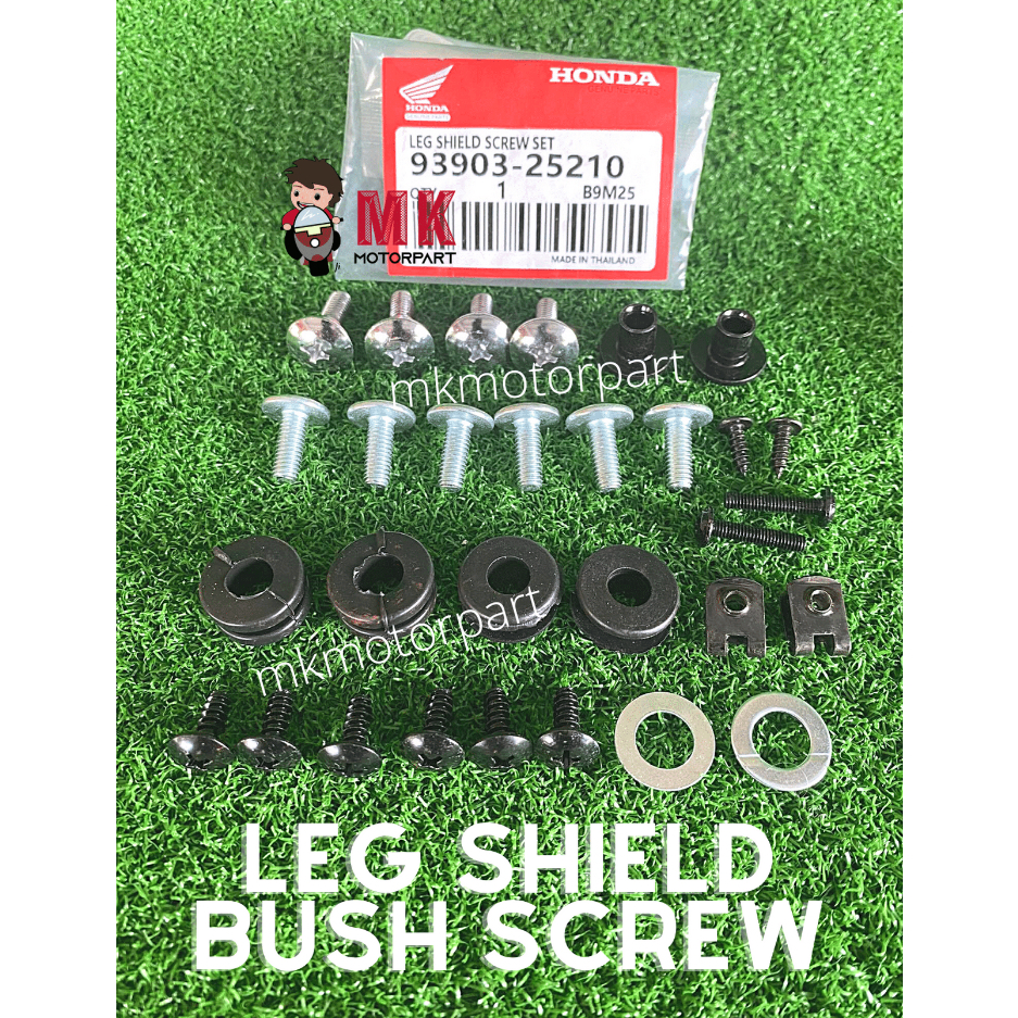 (KFL) ชุดสกรูครอบตัวถัง Honda EX5 CLASS ครบชุด ( 3 IN 1 ) 3 PACK ...