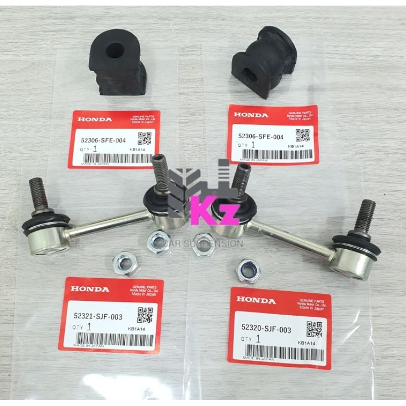 Honda ODYSSEY (2004 - 2013) RB1 RB2 RB3 RB4 - 4 IN 1 SET - REAR ...