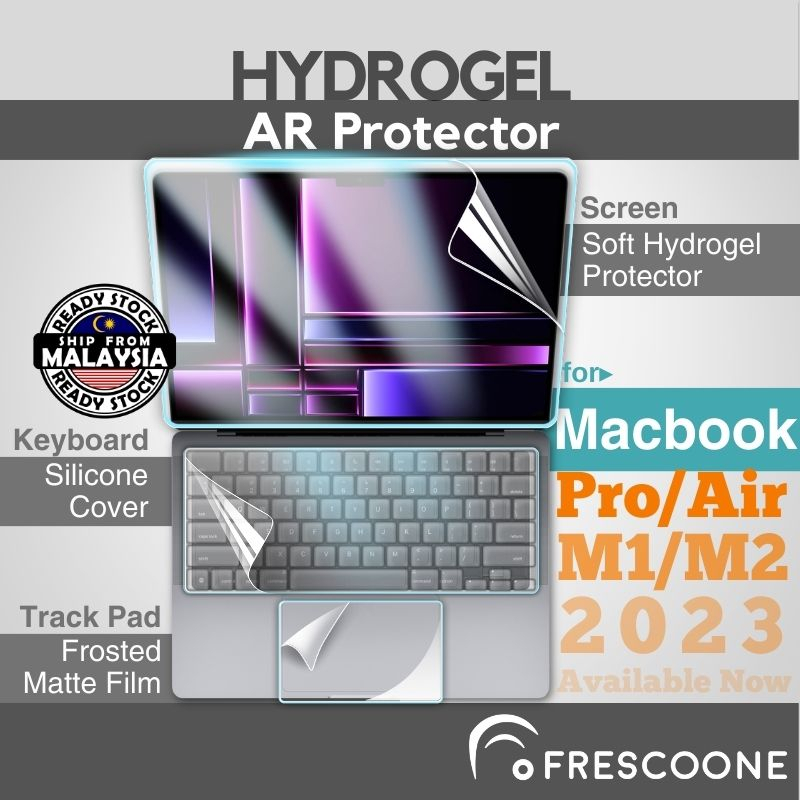Laptop AR FILM Soft Screen Protector Track Pad แป้นพิมพ์สําหรับ Macbook ...