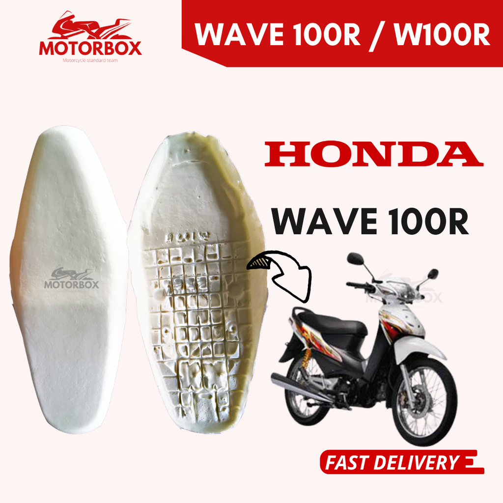 Honda WAVE 100R W100R SPAN ที่นั่งไฟเบอร์ SPONGE PU FORM KUSYEN CUSHION ...