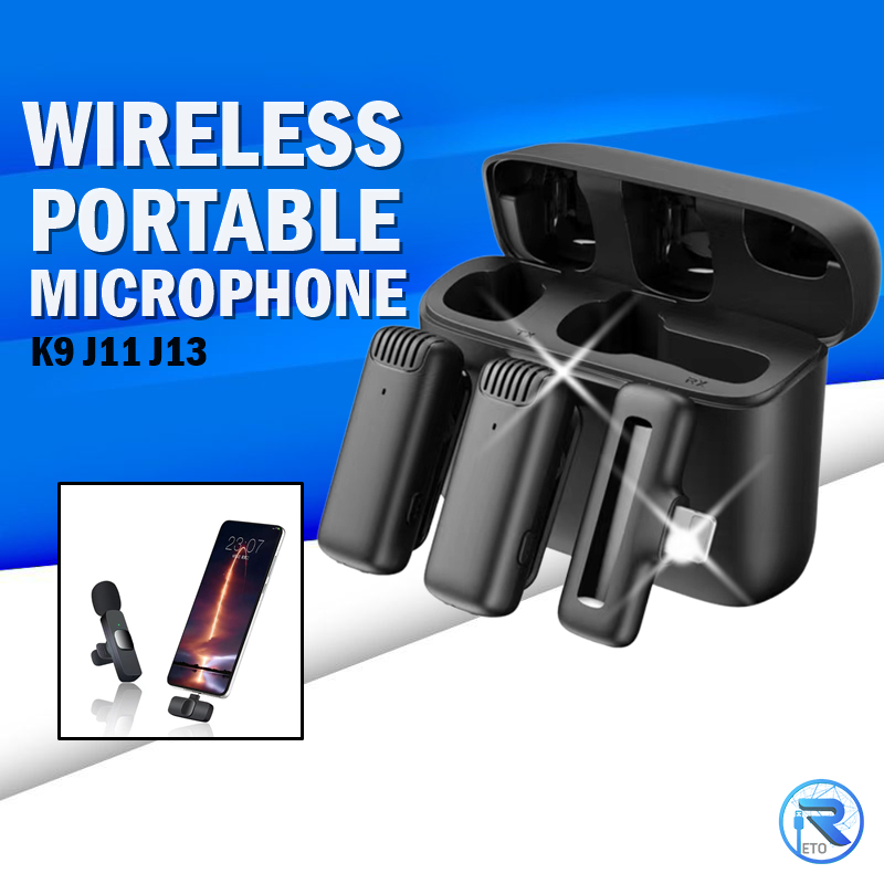 Cod ใหม่ ส่ง 24 ชั่วโมง J11 J13 ไมโครโฟนไร้สาย แบบพกพา สะดวก เสียงคมชัดสูง สําหรับวิทยุสื่อสาร ...