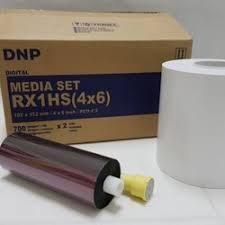 กระดาษ DNP 4x6 RX1HS Premium Photo Print Media Set (1 ม้วน / 2 ม้วน พร้อมกล่อง) | Shopee Thailand
