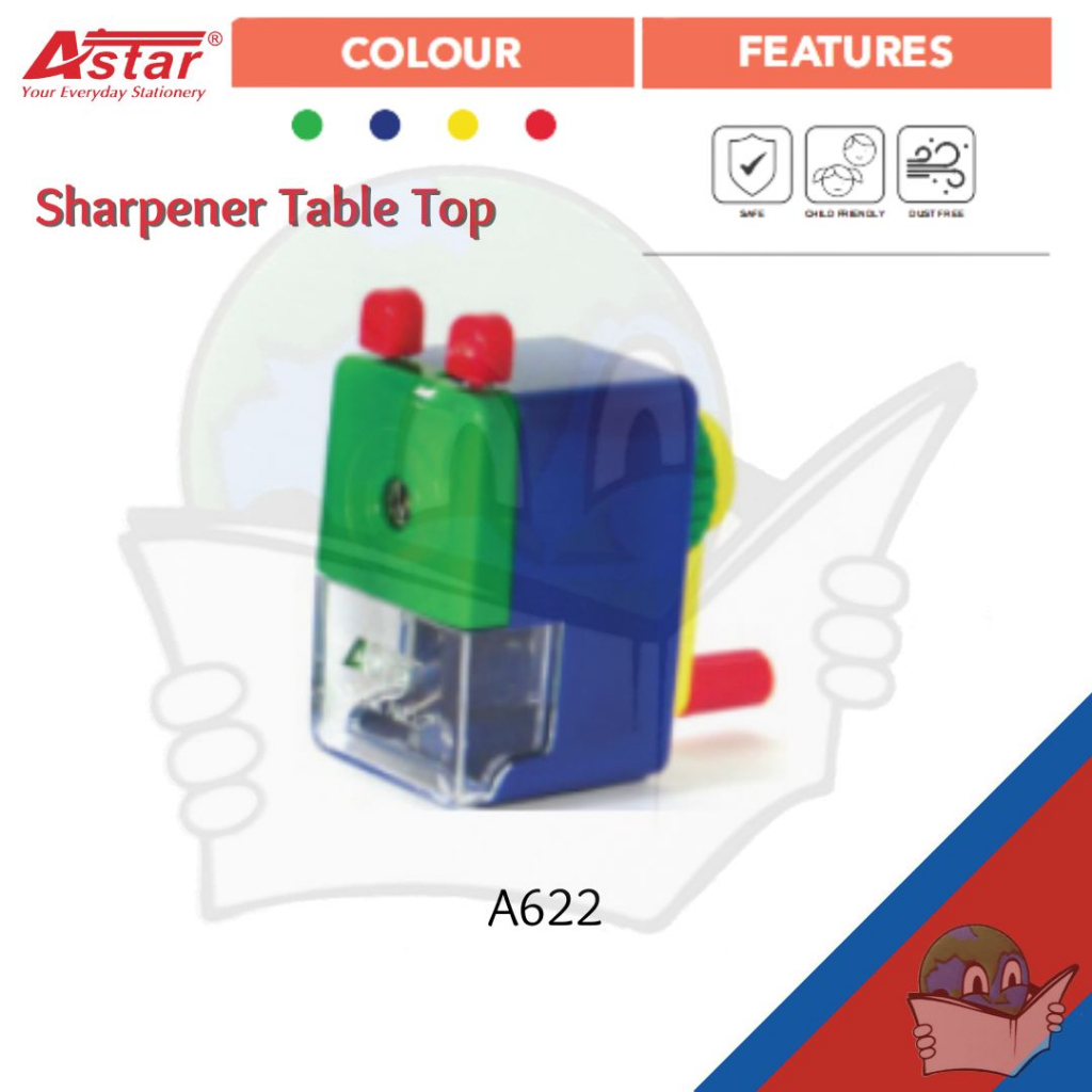 [Astar] A622 เครื่องลับมีดบนโต๊ะ (สุ่มสี) | Shopee Thailand