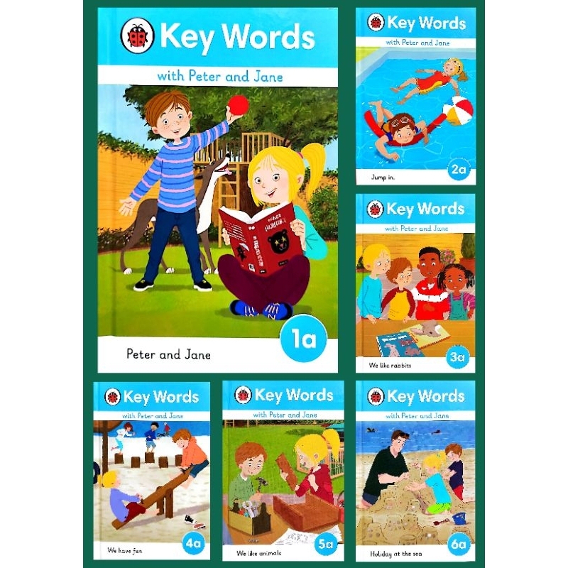 LadyBird Key Words with Peter and Jane *A Series* (ปกแข็ง ในเล่ม ...