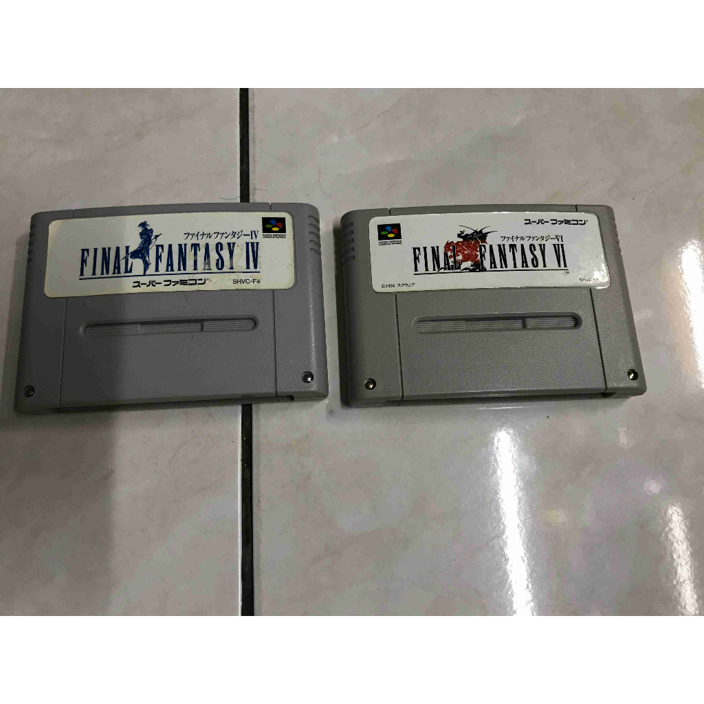 Nintendo Super Famicom GAME Final Fantasy ชุด 2 ชิ้น | Shopee Thailand