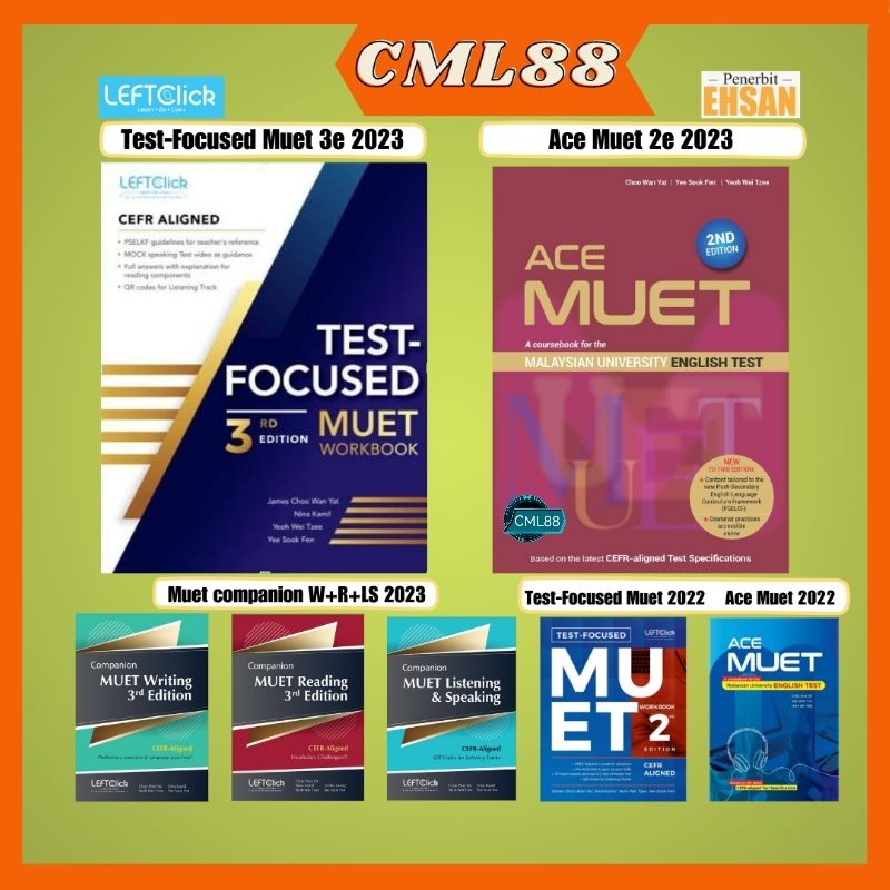 [CML88] แผ่นทดสอบ CEFR Aligned 2023 - คลิกซ้าย | Shopee Thailand