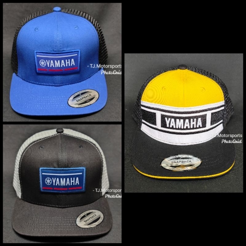 หมวกสแน็ปแบ็ค คุณภาพสูง สําหรับ Yamaha Topi Ride Motor | Shopee Thailand
