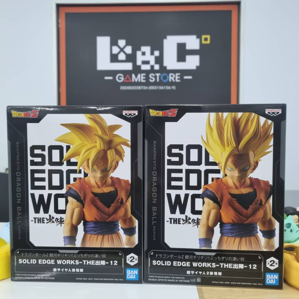 Banpresto Dragon Ball Z Solid Edge Works Vol. 12 ซูเปอร์ไซย่า/ซุปเปอร์ ...