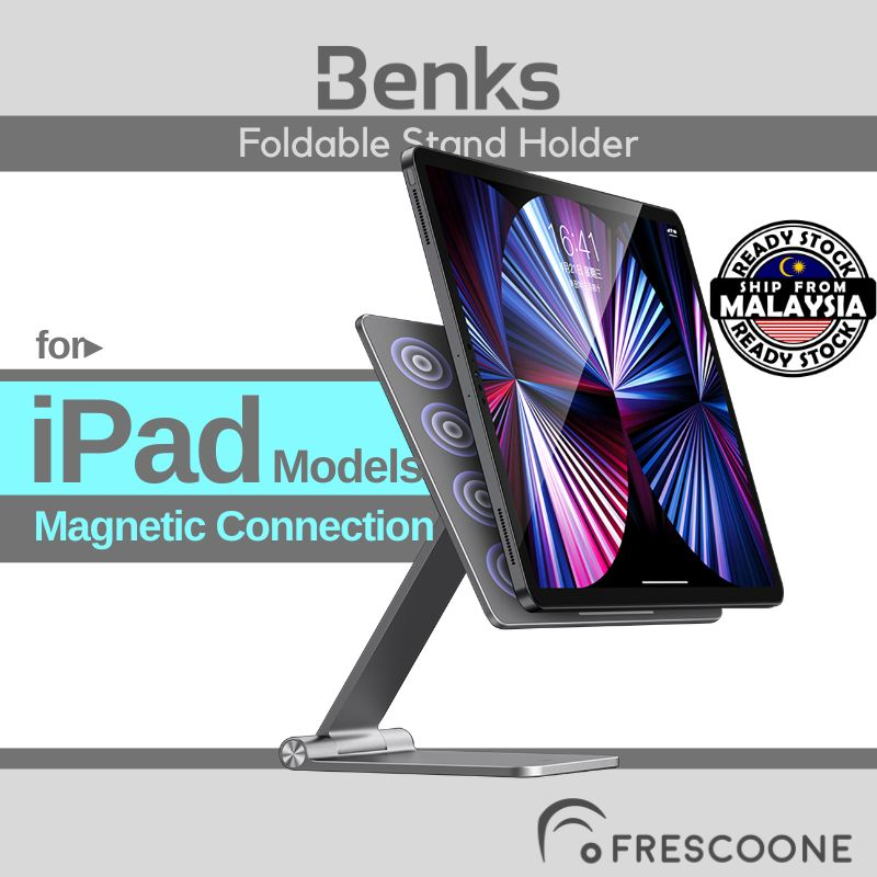 Benks INFINITY STAND ที่วางแม่เหล็กอลูมิเนียมอัลลอยด์พับได้แบบพกพาแบบ ...