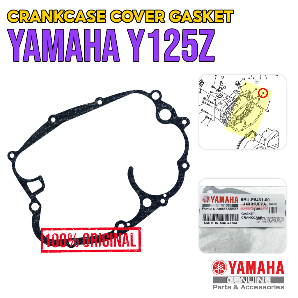 ปะเก็นคลัทช์ข้อเหวี่ยง สําหรับ YAMAHA Y125 Y125Z Y125ZR 5BU-E5461-00 | Shopee Thailand