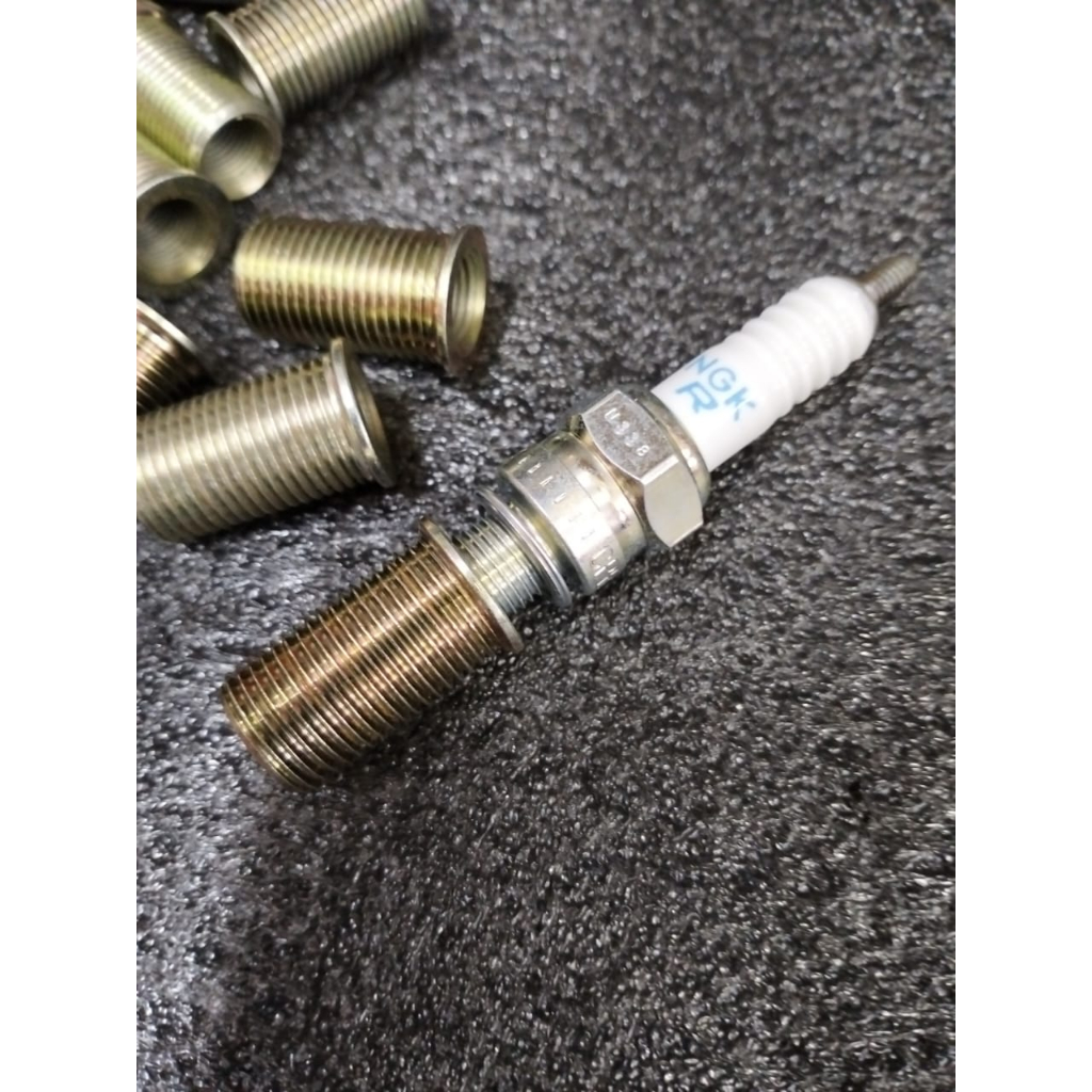 [SPARK Plug] INSERT SCREW PLUG BUSH LC135 SRL - S1 M14X1.25 (1 ชิ้น ...