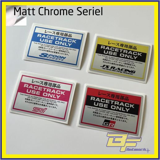 [Export Spec] JDM Sticker Race Track ใช้สติ๊กเกอร์แข่งสากล JDM Matt ...