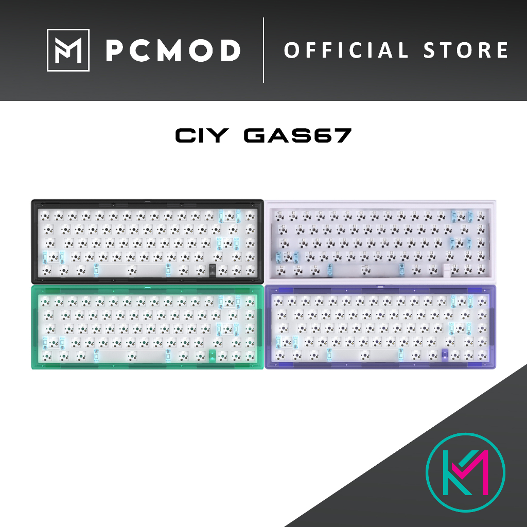 Ciy GAS67 Hotswappable คีย์บอร์ดเมคคานิคอล PCMOD x KEYMOD | Shopee Thailand