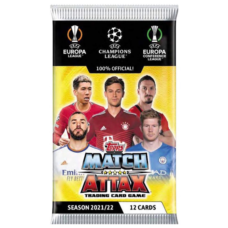 Topps UCL Match Attax 2021/2022 การ์ดซีล 1 ใบ 12 ใบ | Shopee Thailand