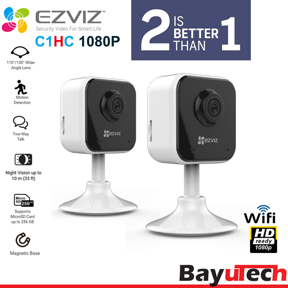 [DUAL] Ezviz C1C C1HC True HD720P กล้องวงจรปิด IP CCTV เลนส์มุมกว้าง ...