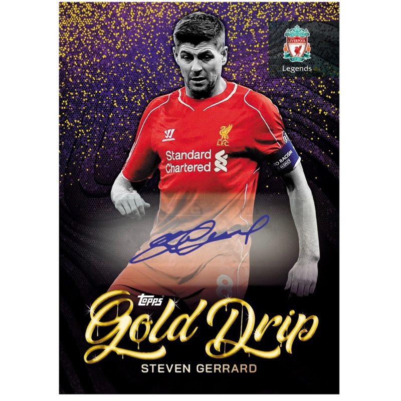Topps Liverpool FC Official Team Set 2022-2023 Gold Drip Holo Prestige ... Topps Liverpool FC Official Team Set 2022-2023 Gold Drip Holo Prestige ...