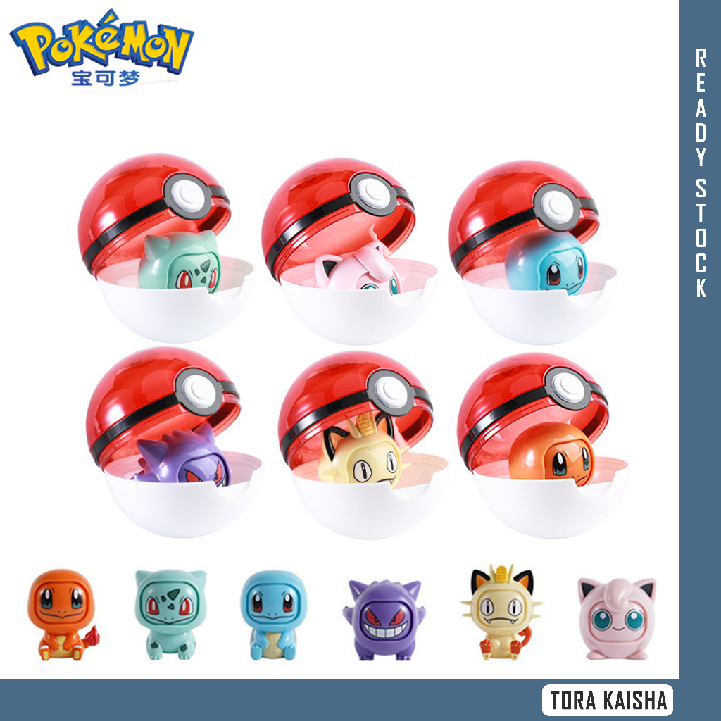 [AUTHENTIC ] Pokemon Swap Face Figure Face เปลี ่ ยนด ้ วย Pokeball ...