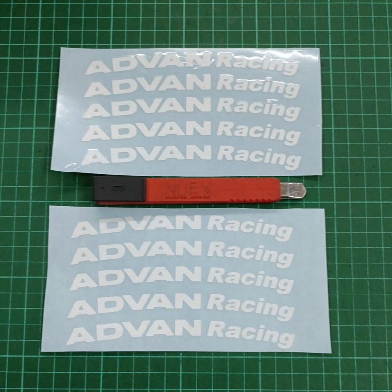 Advan RG sticker advan racing 10pcs ada สติ๊กเกอร์สํารอง | Shopee Thailand