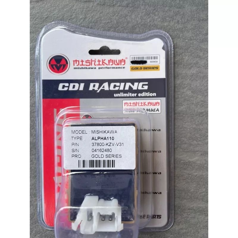 Cdi WAVE ALPHA 110 CDI UNIT RACING ไม่มีการตัดปิด BUANG CUT OFF RPM ...