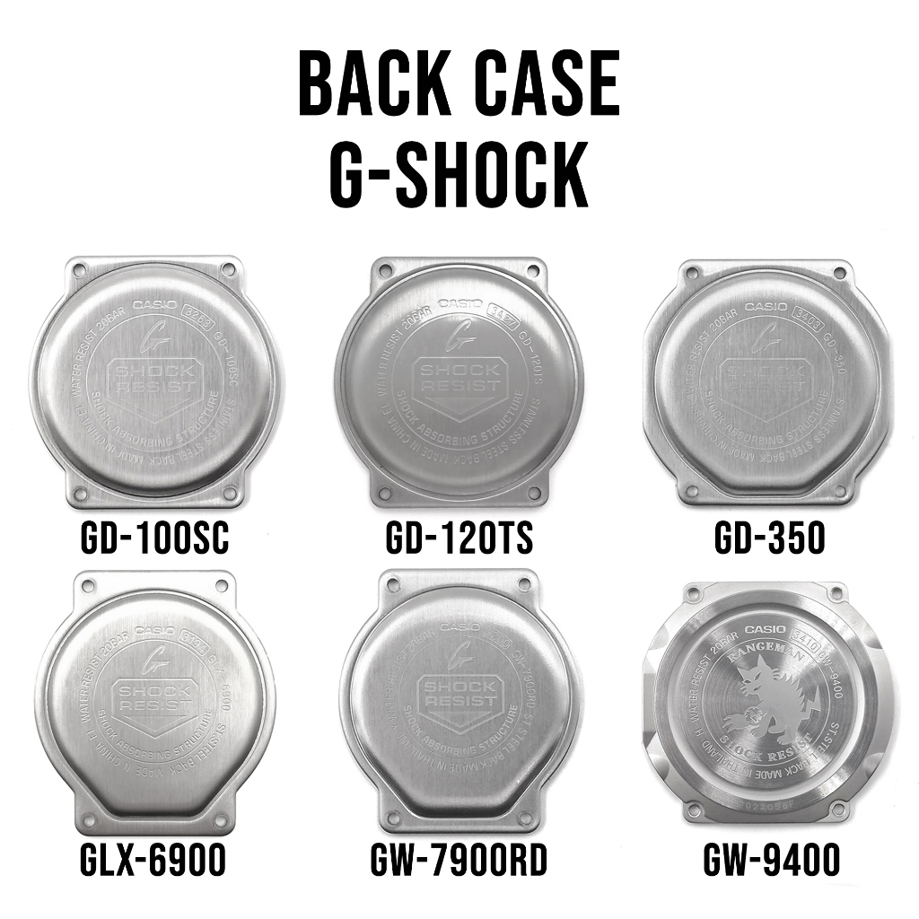 อะไหล่ชิ้นส่วนอะไหล่คาสิโอ G-SHOCK GA-1000 GA-1100 GAX-100 GBA-800 GBA ...