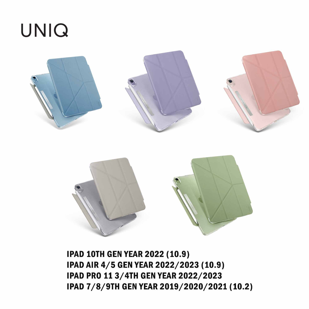 UNIQ Camden Case iPad 10th Gen / iPad air 4/5th Gen / iPad Pro 11 3/4th ...