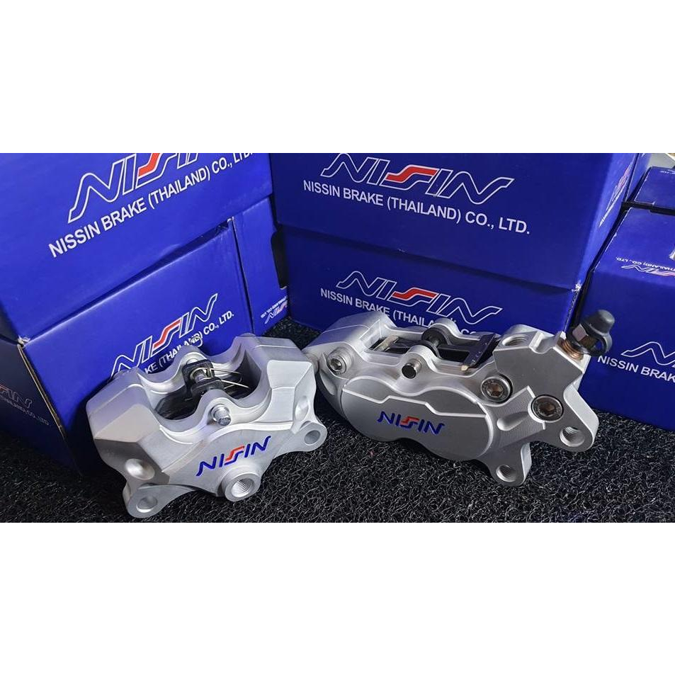 NISSIN BRAKE CALIPER 4POT 2POT UNIVERSAL MOTORCYCLE LC135/VF3i/R15/Y15/Y16/RS/RSX | Shopee Thailand