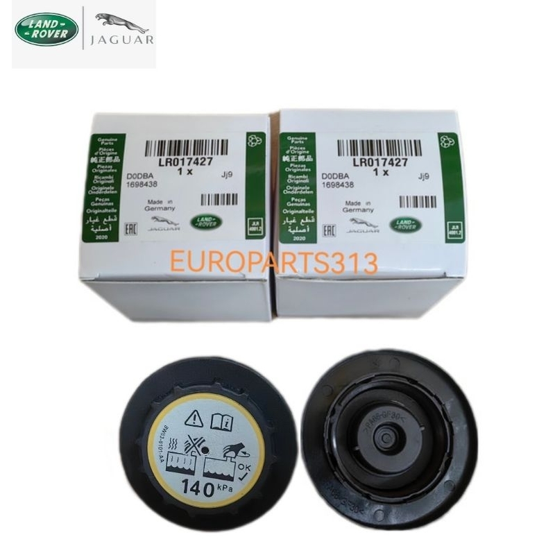 Land ROVER VELAR L560 JAGUAR XF XE XJ EXPANSION SPARE TANK CAP 140KPA ...
