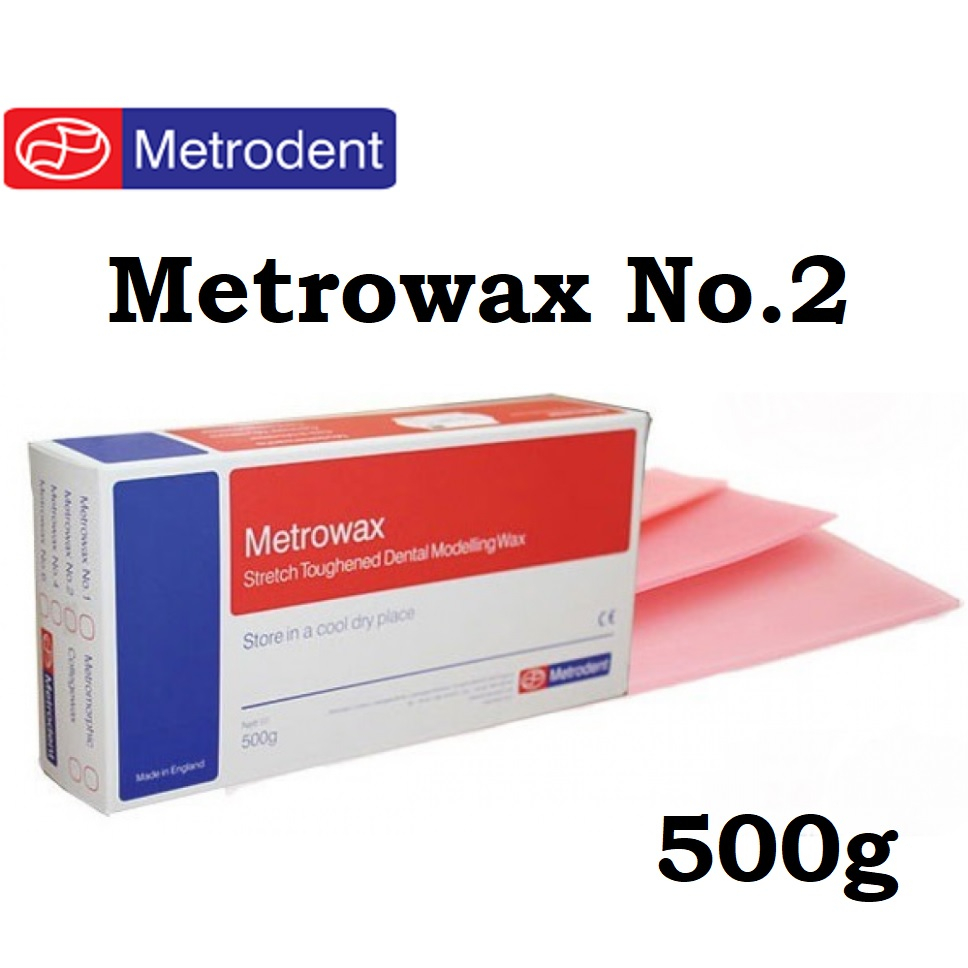 [1Box] Metrodent Metrowax No.2 Stretch Toughened Dental Modelling Wax ...