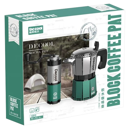 Decool 16810 Creator Expert Block Coffee Machine Series Espresso Mocha ...