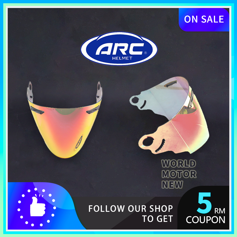 หมวกกันน็อค ARC RITZ VISOR หมวกกันน็อค ARC RITZ AR1 AR3 AR5 | Shopee ...