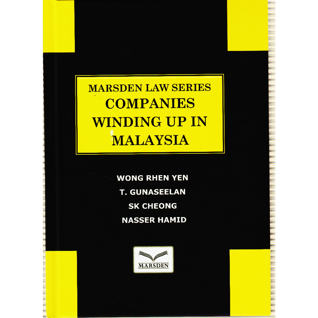 บริษัท วินดิ้งอัพในมาเลเซีย - ชุดกฎหมาย MARSDEN - WONG RHEN YEN ...