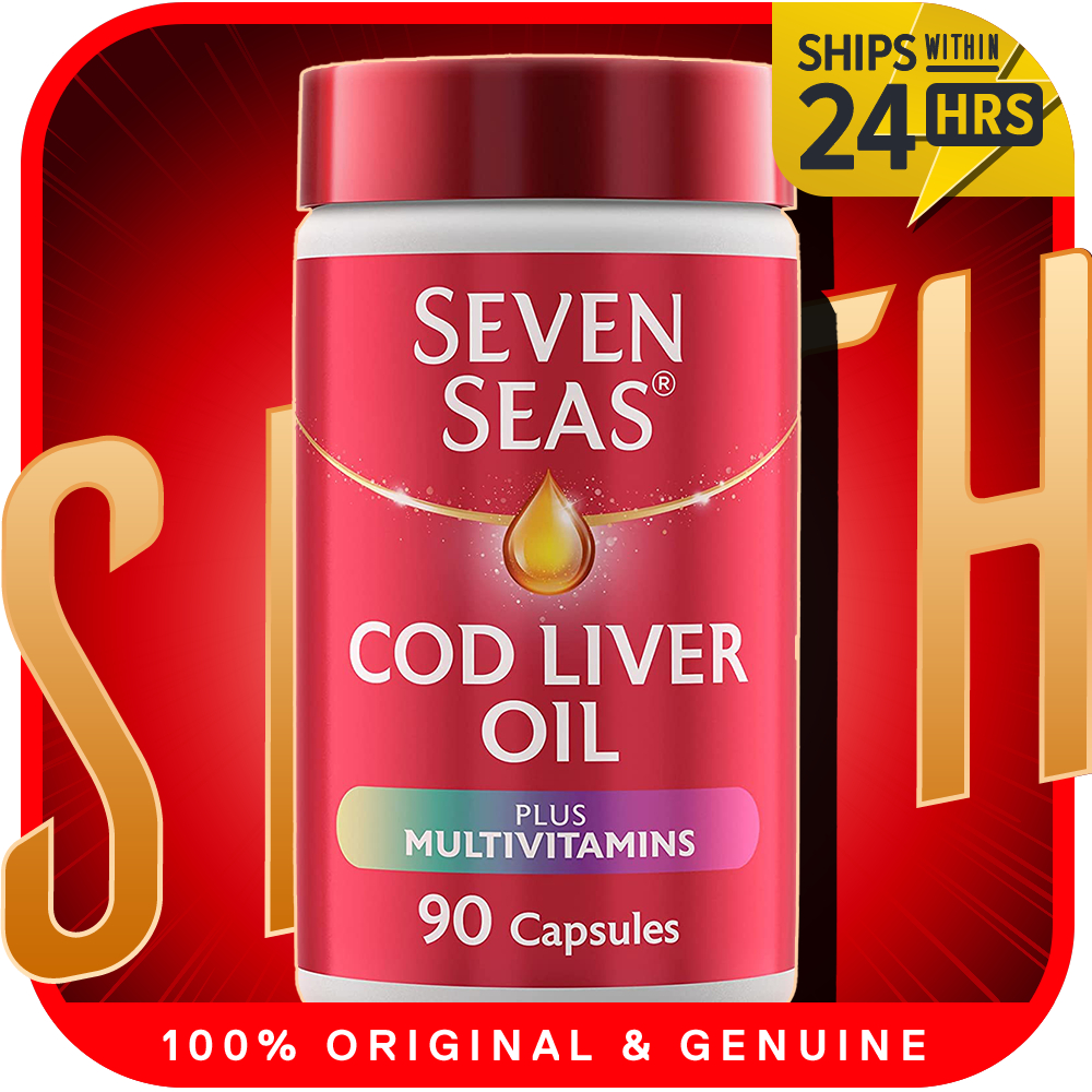 Seven Seas Liver Oil Tablets, Plus Multivitamins & 110 mg Omega-3 ...