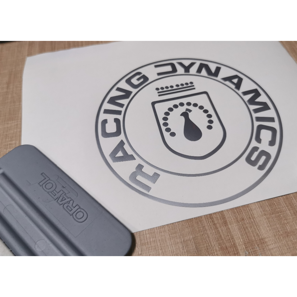 Racing DYNAMICS BMW Sticker / Decal (สติ๊กเกอร์คุณภาพสูง) 2PCSS ...