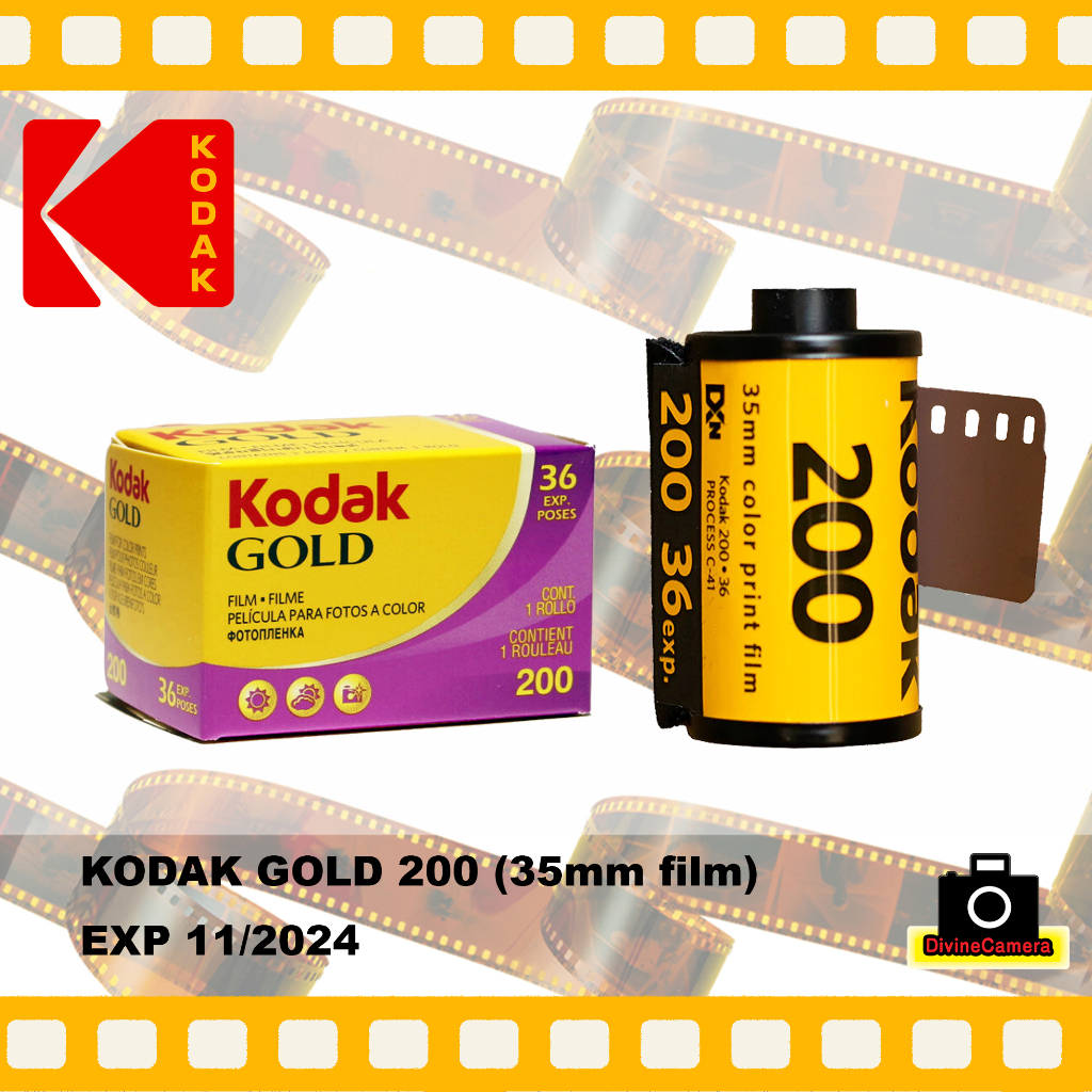 Kodak GOLD 200 Color Negative Film 36 (EXP 11/2024 ) | Shopee Thailand
