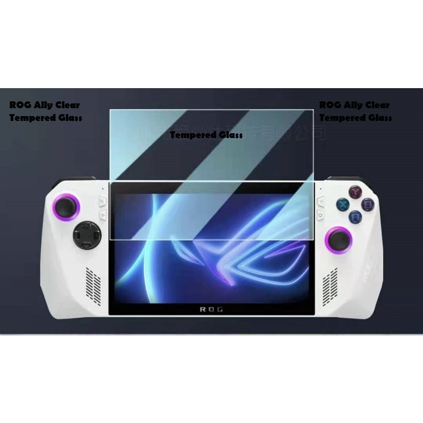 Rog Ally X Screen Prorector ROG Ally Clear Tempered Glass - สตอคใน ...