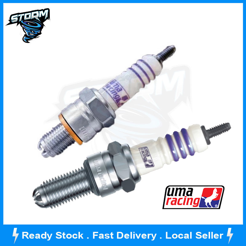 Uma RACING SPARK PLUG LC135 Y15ZR Y16 RS150 RSX VF3I EX5 SRL115 SPARK ...